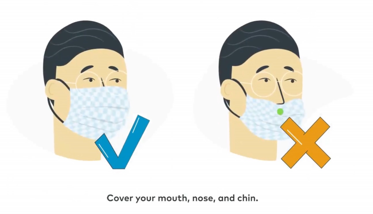 WATCH: World Health Organization shares safety tips on wearing cloth ...