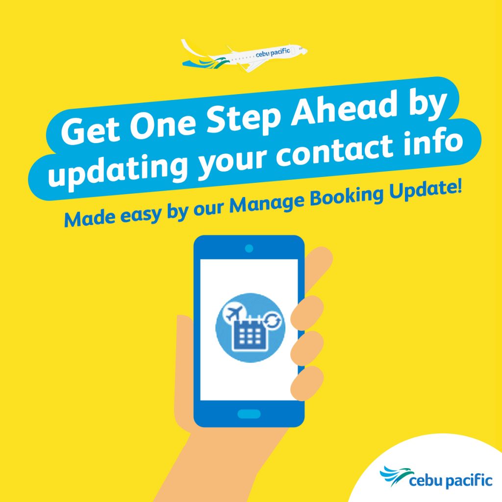 Cebu Pacific strengthens contact information database - The Filipino Times