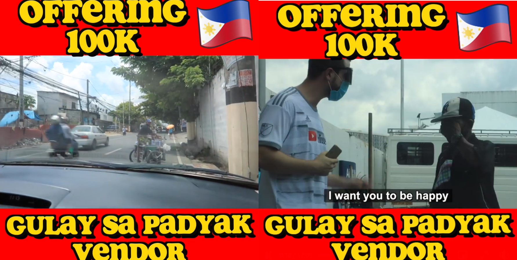 WHY? Pinoy vendor declines Php100K offer in exchange for his ‘padyak ...