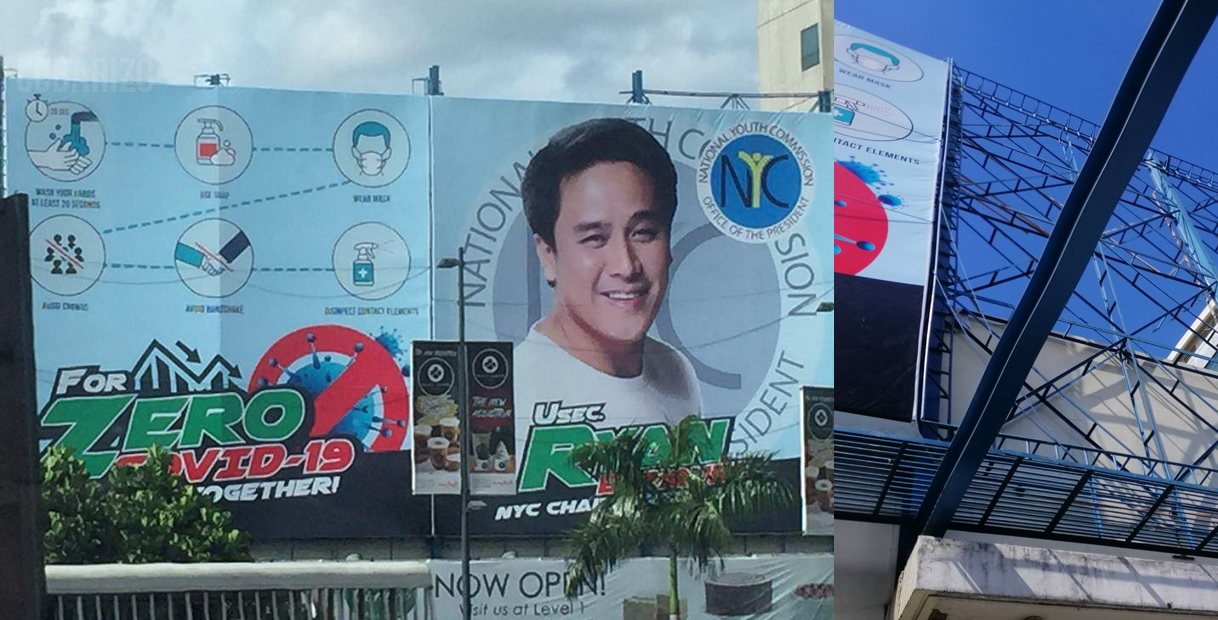 LOOK: PH official orders removal of tarpaulin on COVID-19 following ...