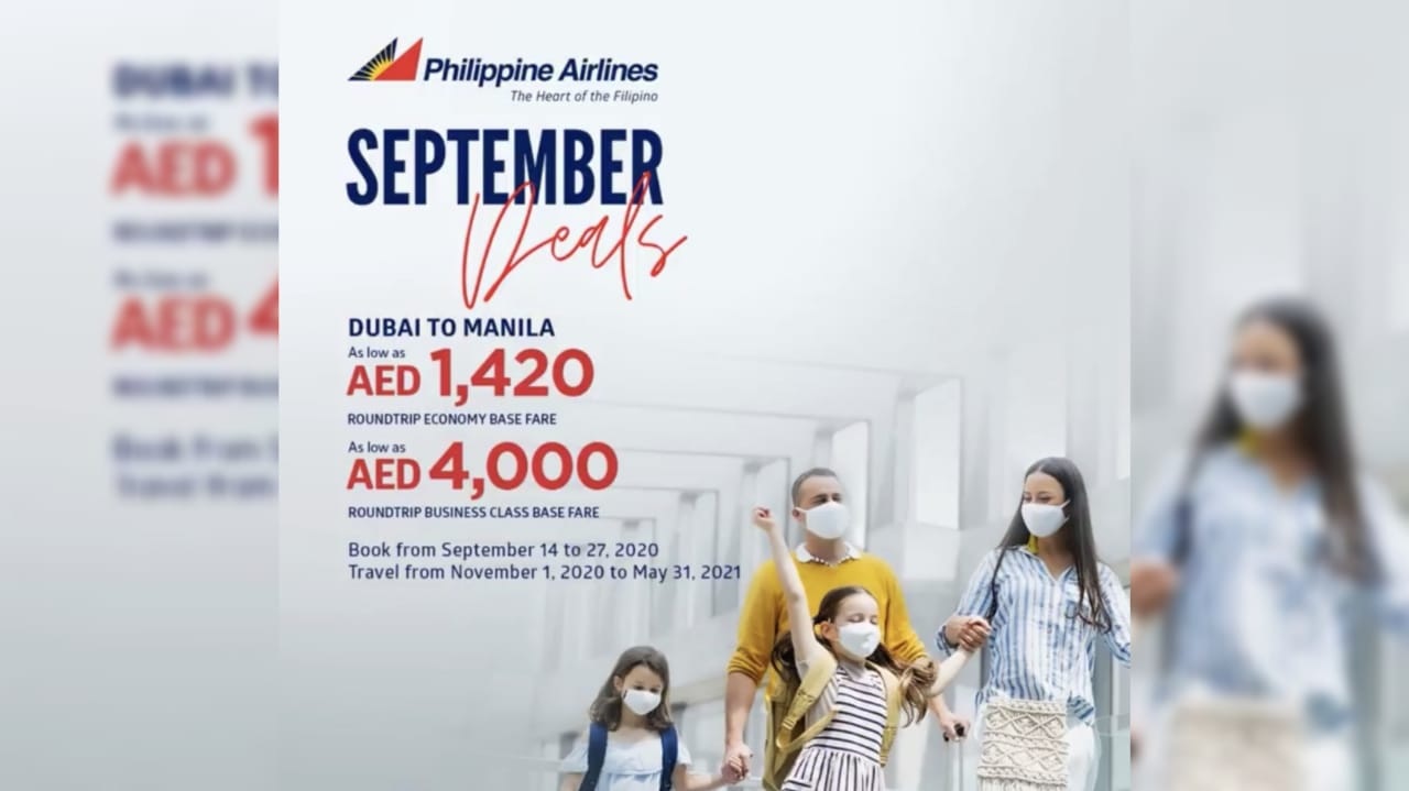 Fly home with Philippine Airlines as low as AED1,420 for roundtrip ...