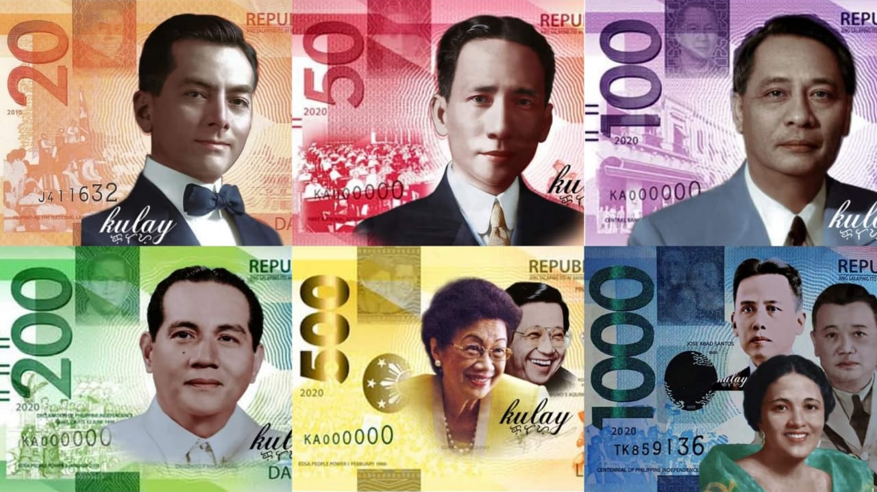 LOOK: Filipino artist reimagines PH banknotes with colorized photos of ...
