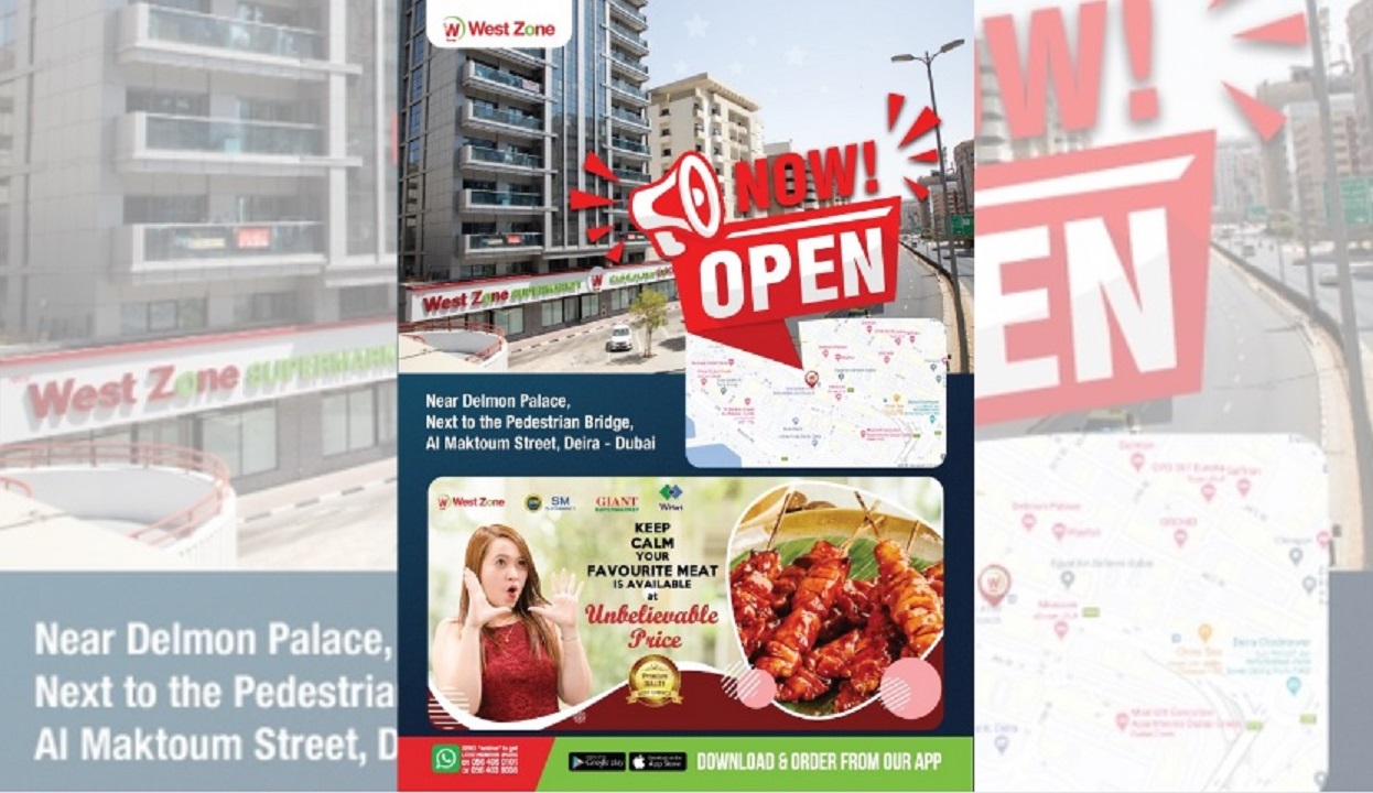 West Zone opens newest branch at Deira, Dubai - The Filipino Times