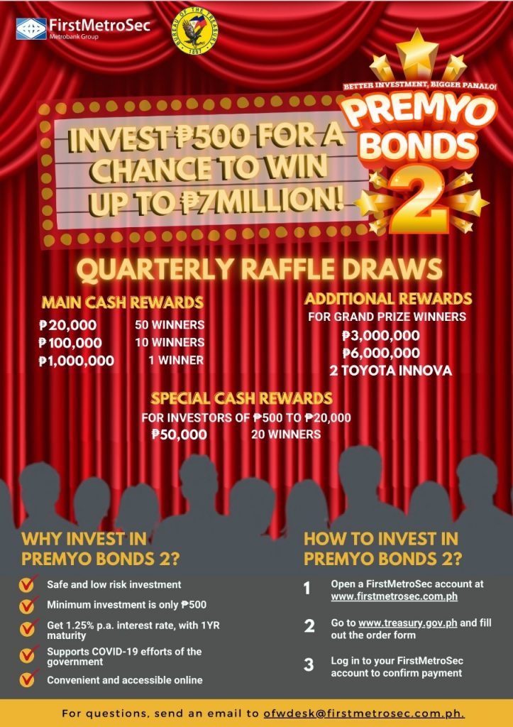 Win up to Php7M with ‘Premyo Bonds’ using your FirstMetroSec account ...