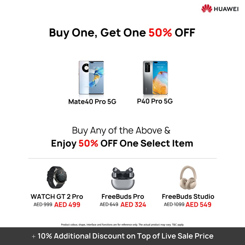 Huawei's DSF live sale to feature flash sales, up to 50% off on latest ...