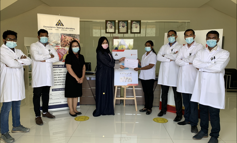 Emirati-owned Geoscience Testing Laboratory wins global award amid ...