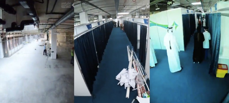 VIDEO: Dubai sets up COVID-19 vaccination center in 72 hours - The ...
