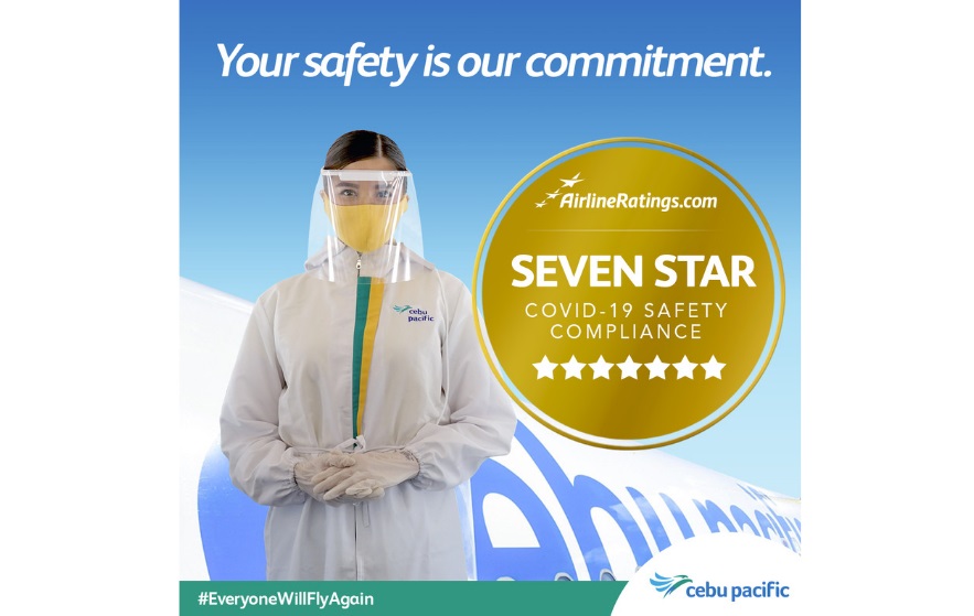 Cebu Pacific receives seven-star rating on COVID-19 compliance by ...