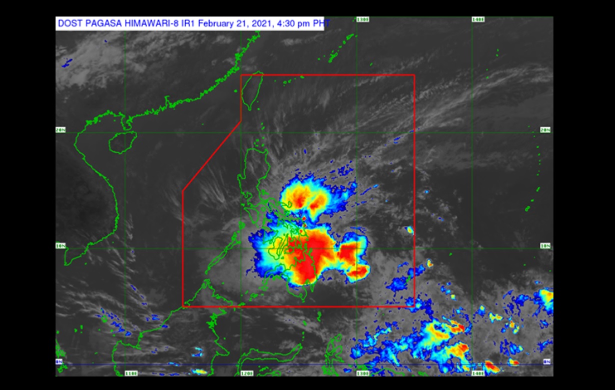 Signal no. 2 now over Samar, Leyte as Tropical Storm 'Auring' slightly ...