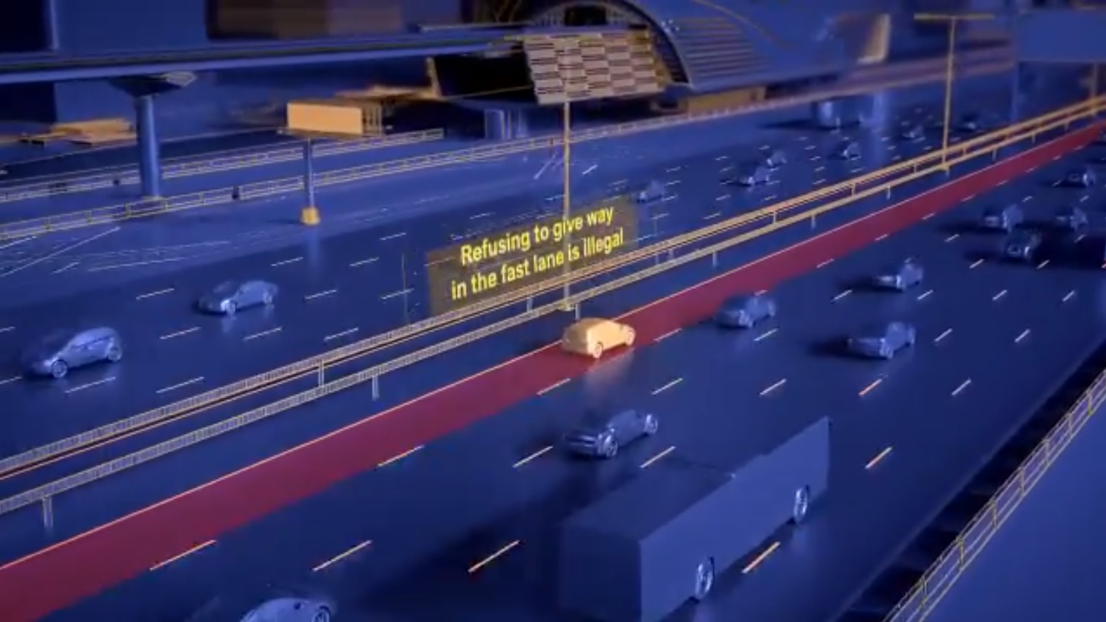 WATCH: Dubai Police issues reminder for motorists on usage of fast lane ...