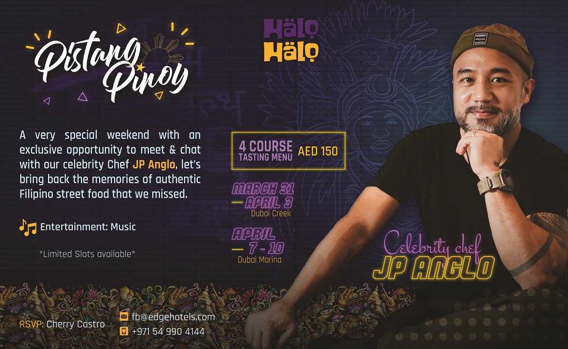 Jannah Hotels & Resorts' Halo Halo Restaurants to host Superstar Chef ...