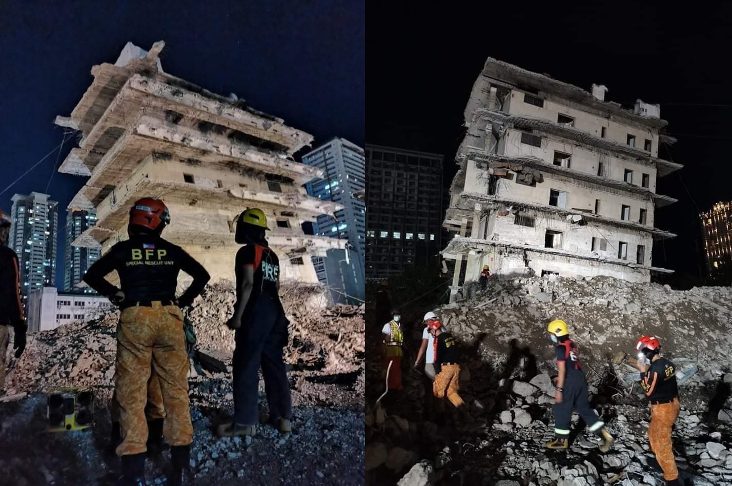 Three demolition workers found dead after old building collapsed in ...