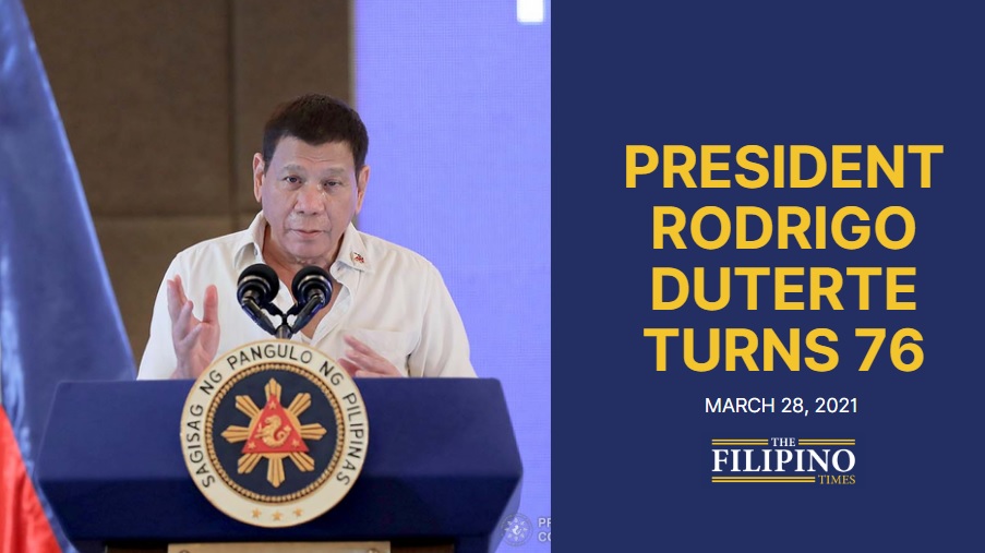 President Rodrigo Duterte celebrates 76th birthday in isolation - The ...