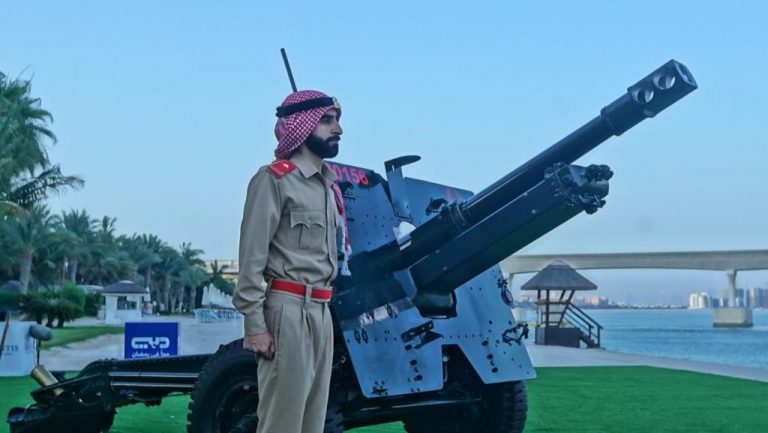 Dubai Police prepares traditional Ramadan cannons - The Filipino Times