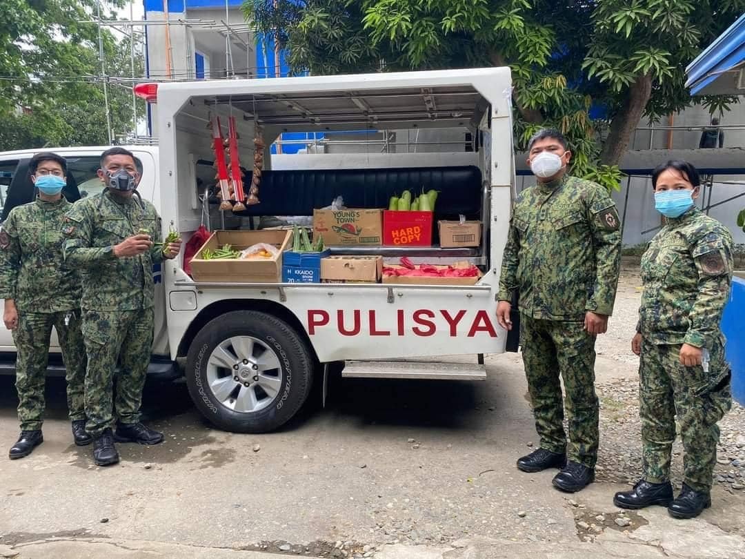 LOOK: Cagayan Police set up community pantry amid red-tagging issues ...