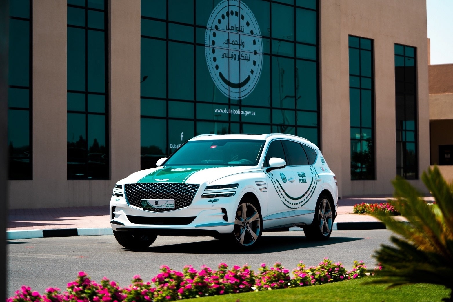 LOOK: Dubai Police showcases new turbocharged car for its luxury patrol ...