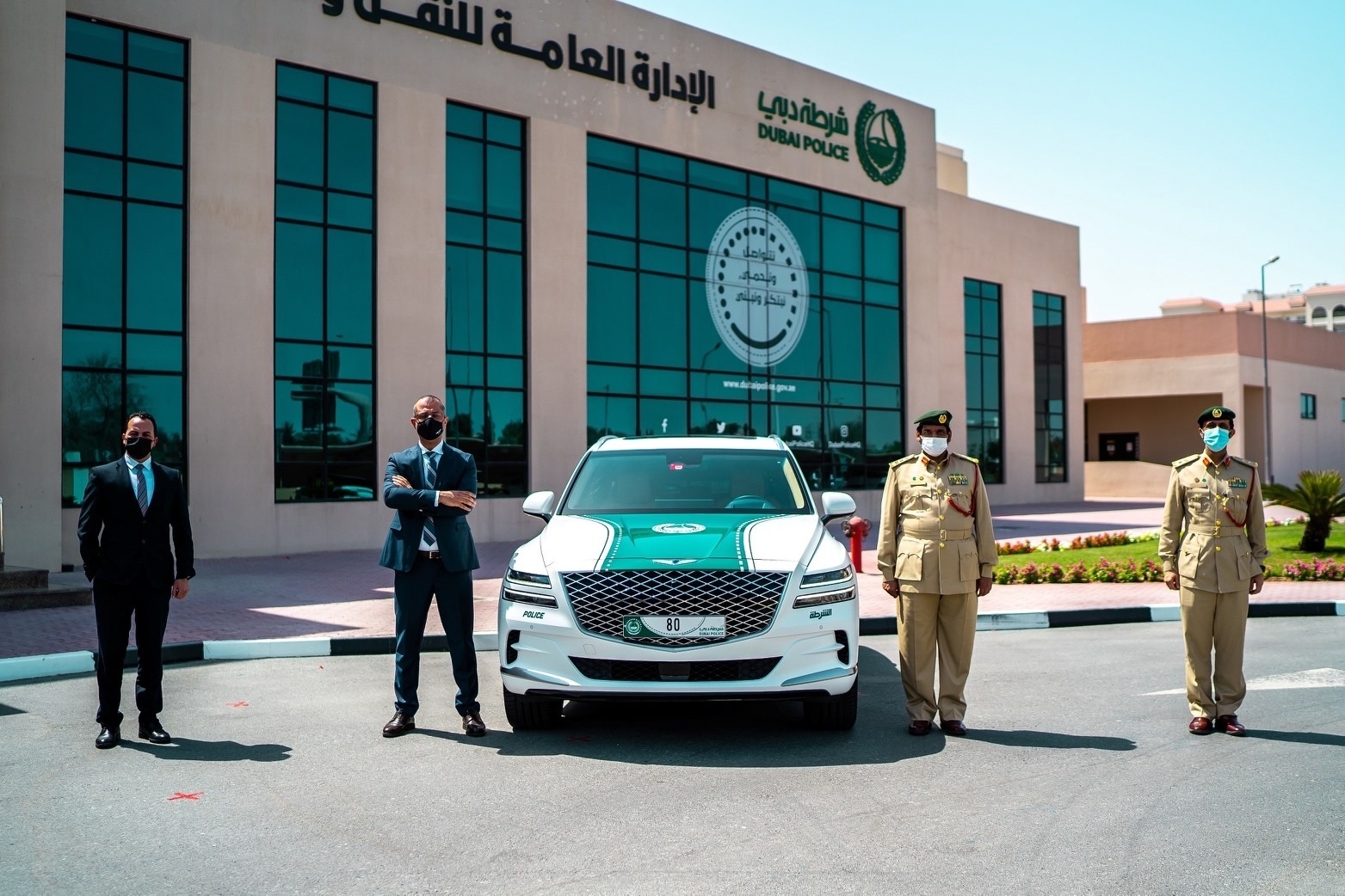 LOOK: Dubai Police showcases new turbocharged car for its luxury patrol ...
