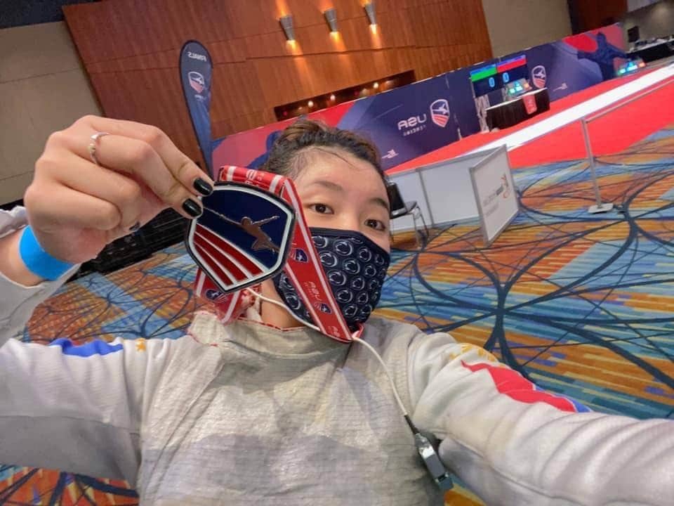 Filipina Sam Catantan bags silver in US fencing tilt - The Filipino Times