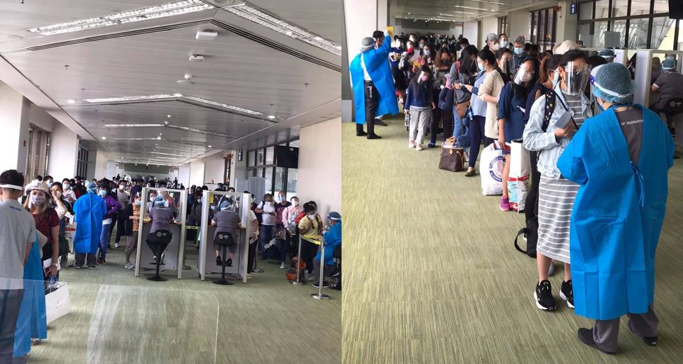 JUST IN: 348 stranded OFWs in UAE arrive in PH - The Filipino Times