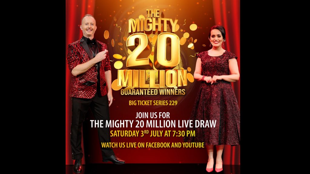 LIVE DRAW TONIGHT! Big Ticket to draw winner of "The Mighty 20 Million ...