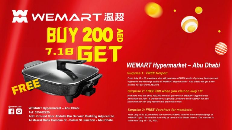 WEMART Abu Dhabi officially opens with tons of exciting promos for all ...