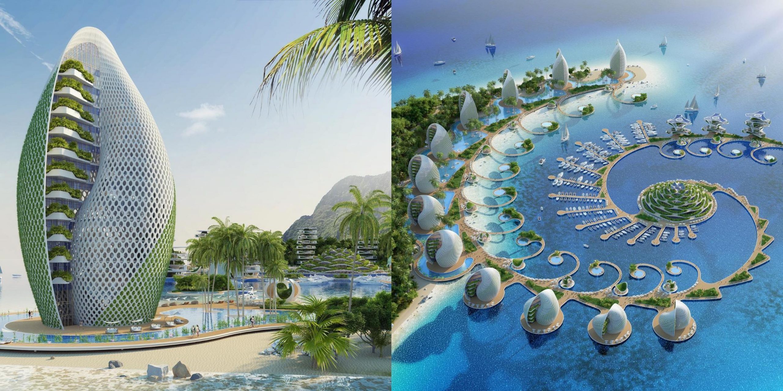 DUBAI IN THE PHILIPPINES? This eco-resort has snail-shaped hotels ...