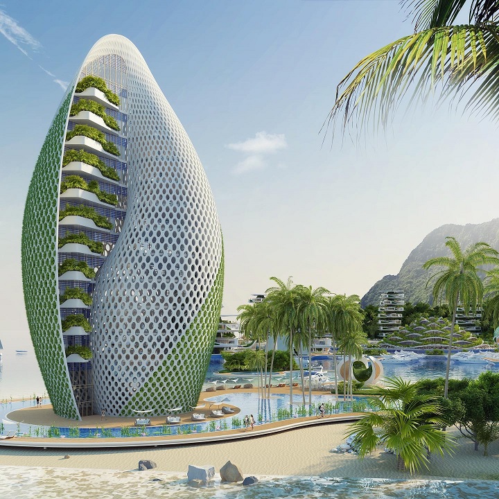 DUBAI IN PALAWAN? This eco-resort has snail-shaped hotels, ‘origami ...