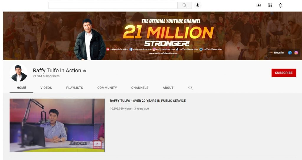 LIST: Top 10 biggest Youtube channels in the Philippines with most ...