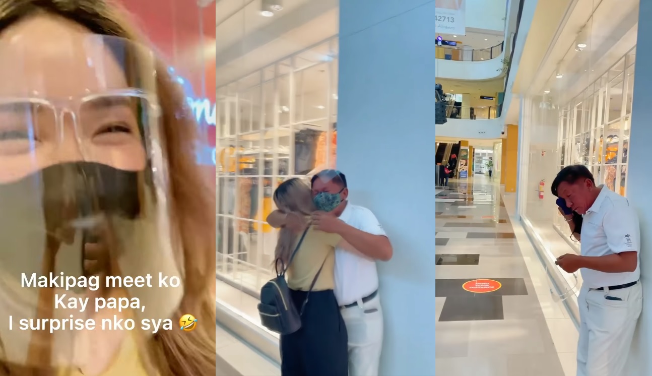 WATCH: Father cries tears of joy following surprise reunion with OFW ...