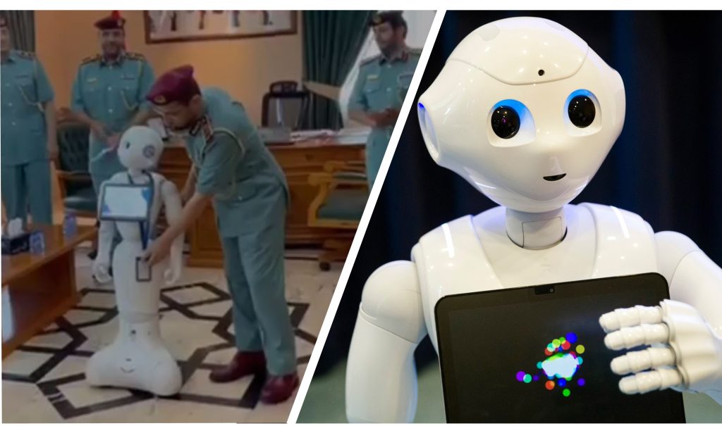 WATCH: Meet the UAE’s newest robocop named 'Robotok' - The Filipino Times