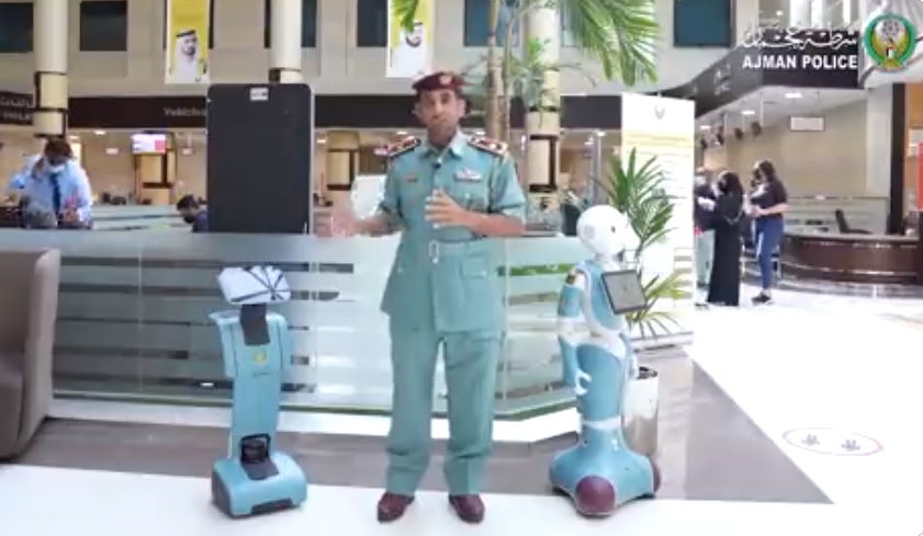 UAE deploys robots to ease process of services for vehicle ...