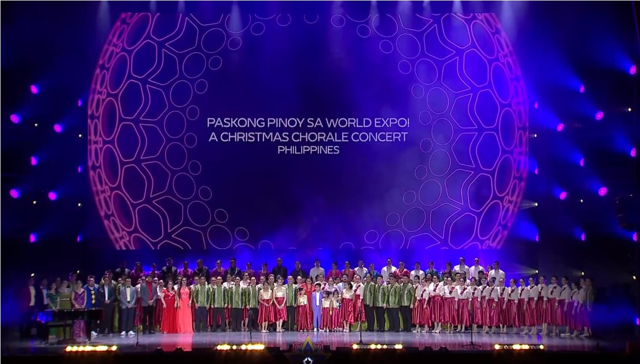 WATCH: Filipinos bring Christmas carols and cheers in Expo 2020 Dubai ...