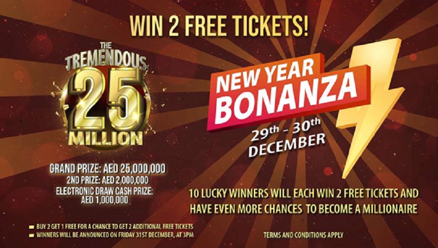Win two free Big Tickets for the December draw with New Year Bonanza ...