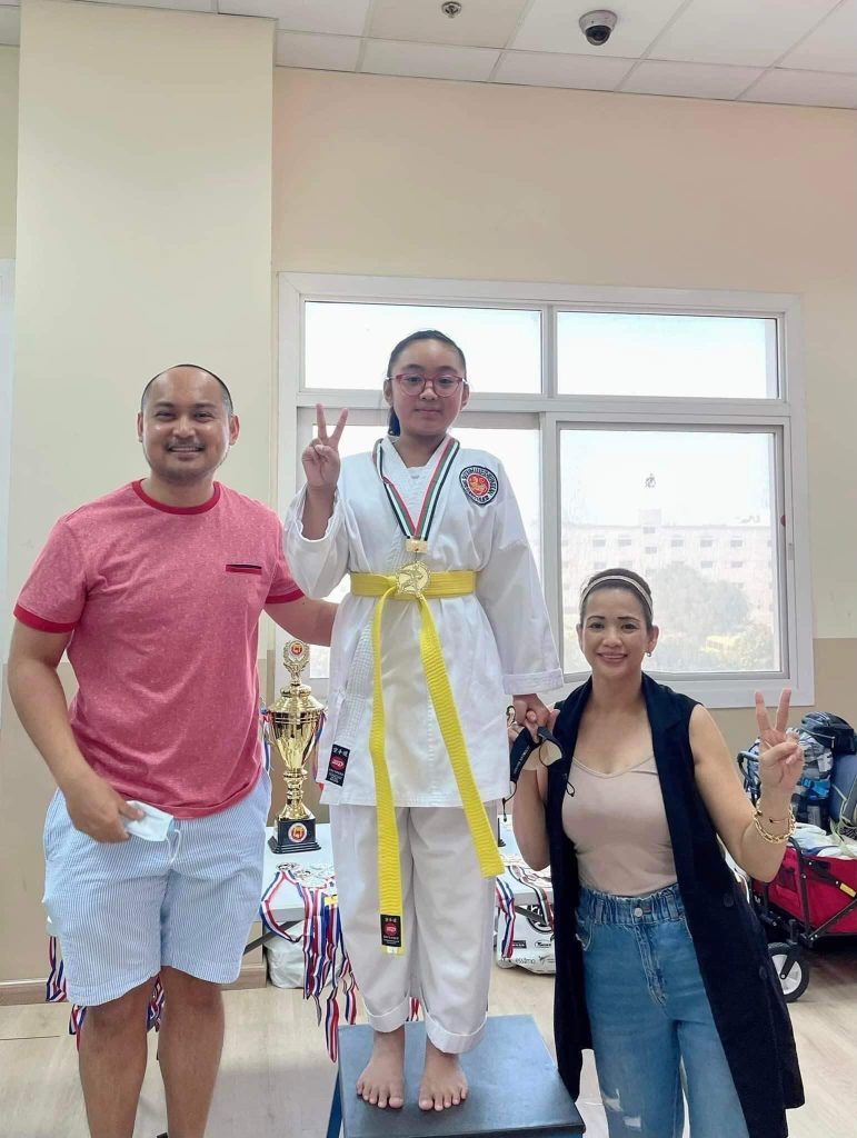 LOOK: UAE-based Pinoy kids demonstrate prowess in Karate friendship ...