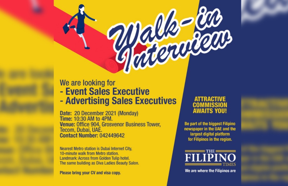 OPLAN HANAP TRABAHO SA UAE: Here’s your chance to get hired in The ...