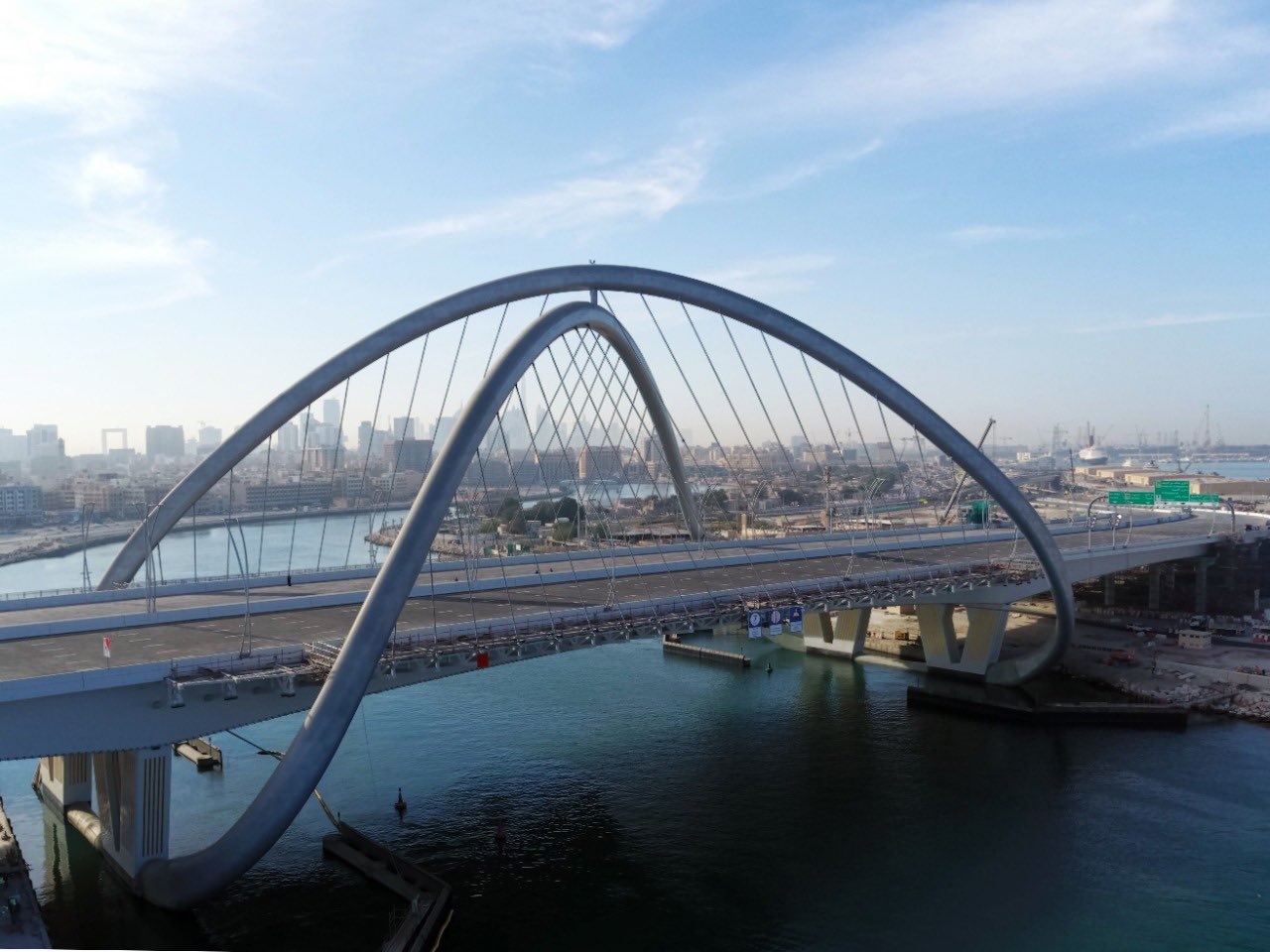 WATCH: Dubai’s Infinity Bridge to slash travel time from 104 to 16 ...