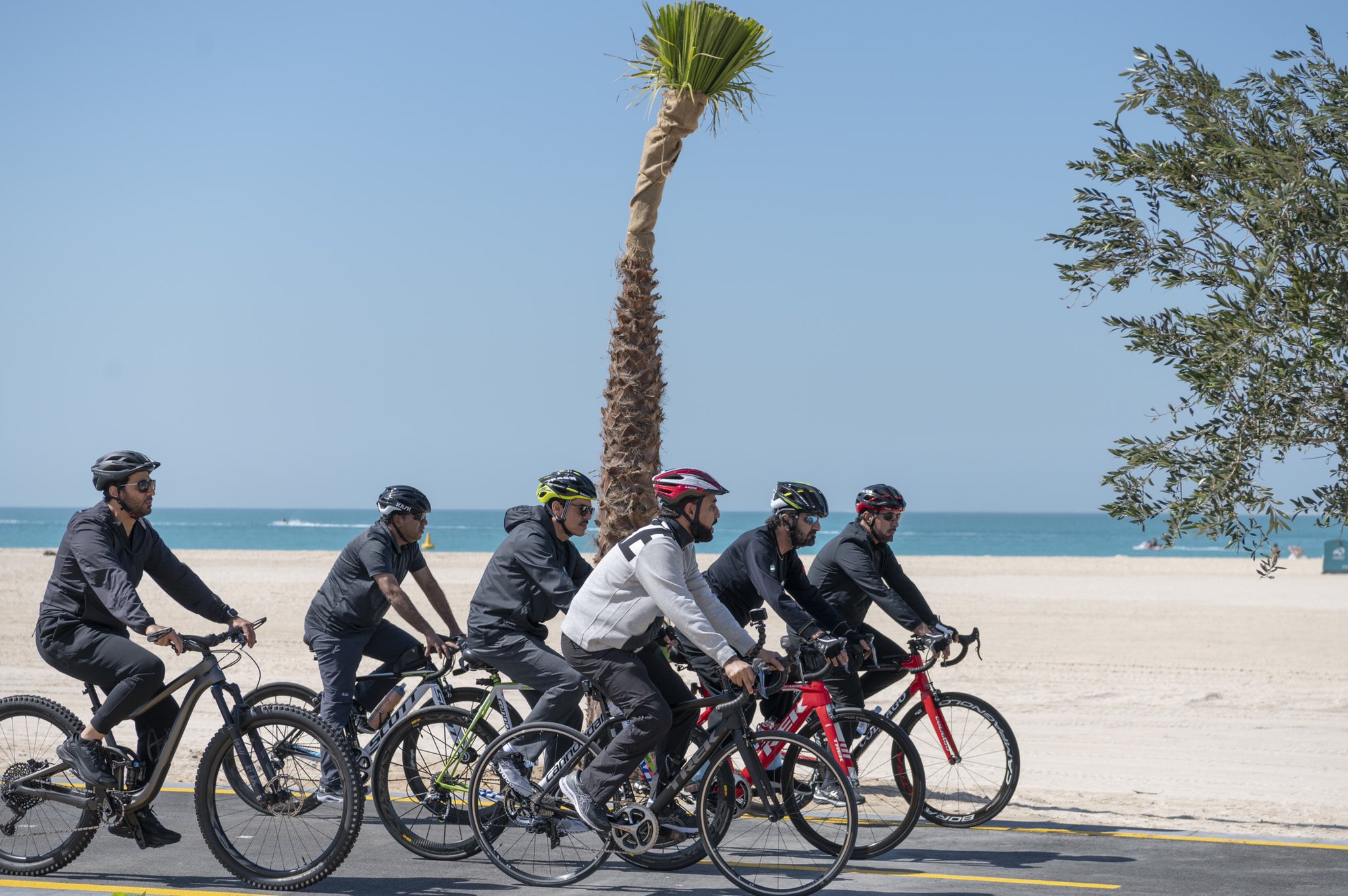 LOOK: UAE Vice President takes a bicycle ride on Dubai’s newest cycling ...