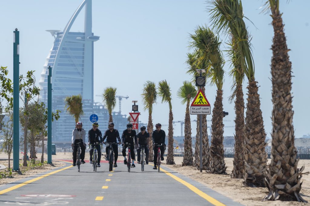 LOOK: UAE Vice President takes a bicycle ride on Dubai’s newest cycling ...