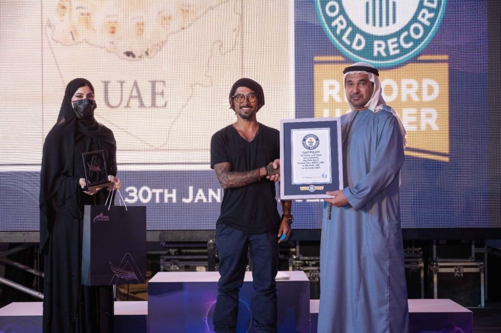 Dubai-based Filipino sand artist bags Guinness World Record for 'World ...