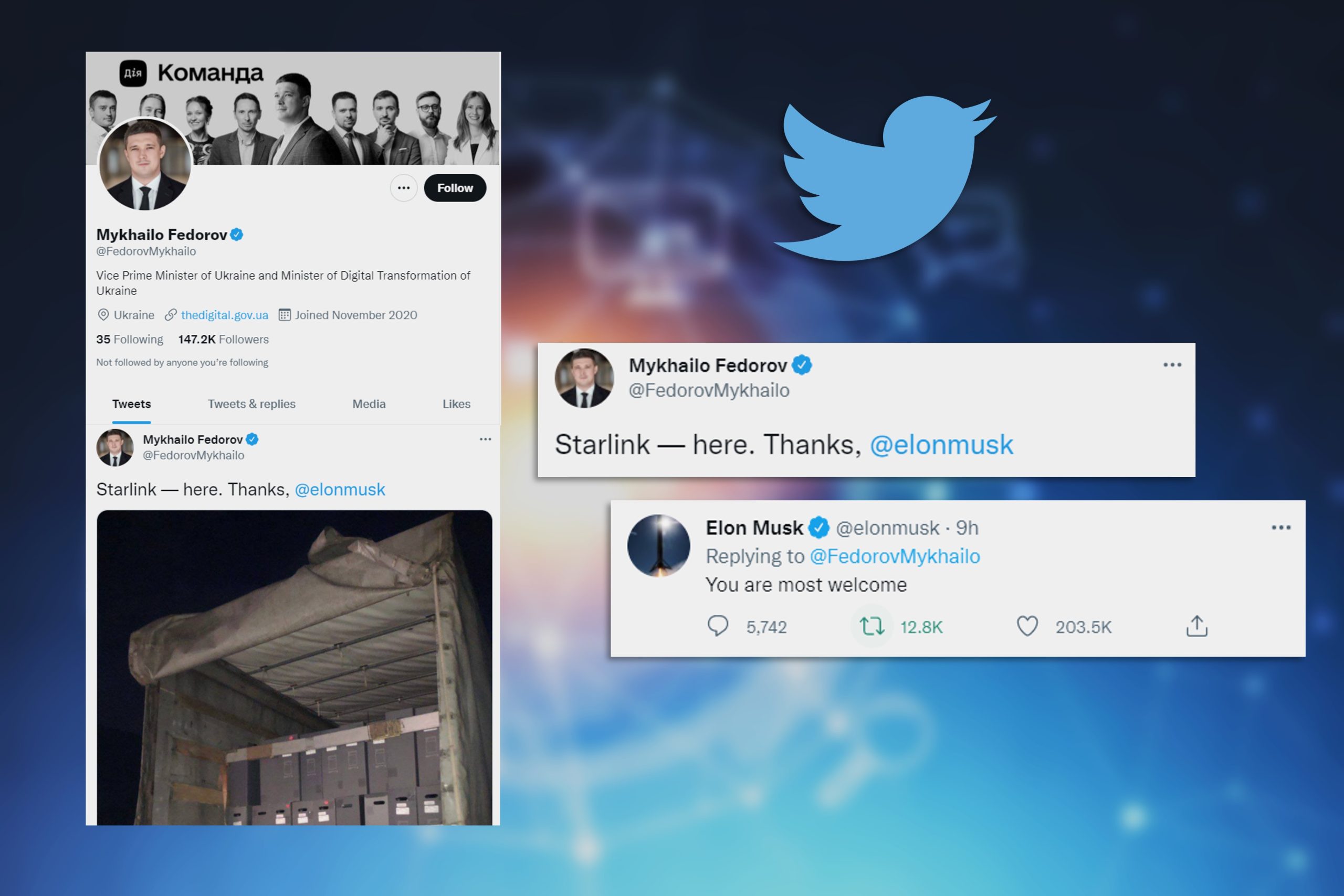 LOOK: Elon Musk's internet service Starlink arrive in Ukraine - The ...