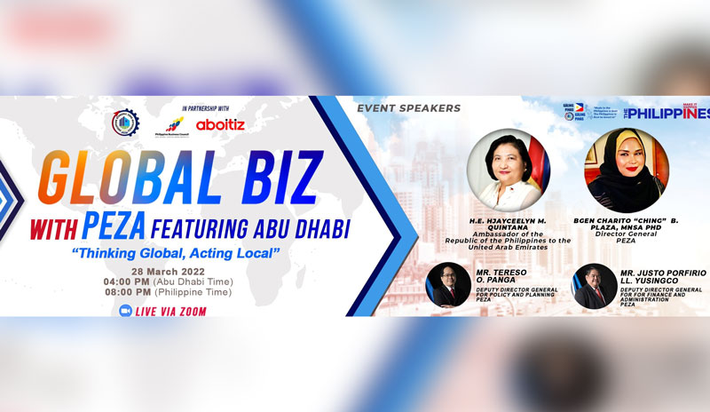 PEZA magnifies economic relations with Abu Dhabi, signs MOU with the ...