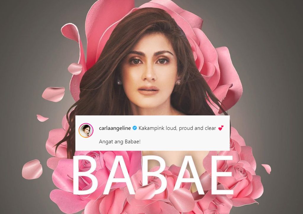 Actress Carla Abellana extends support to Robredo - The Filipino Times