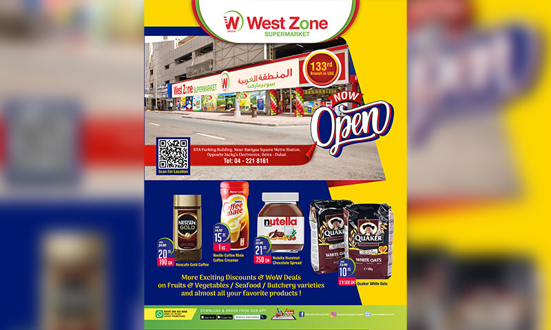 NOW OPEN: Newest West Zone branch in Deira now open with big discounts ...