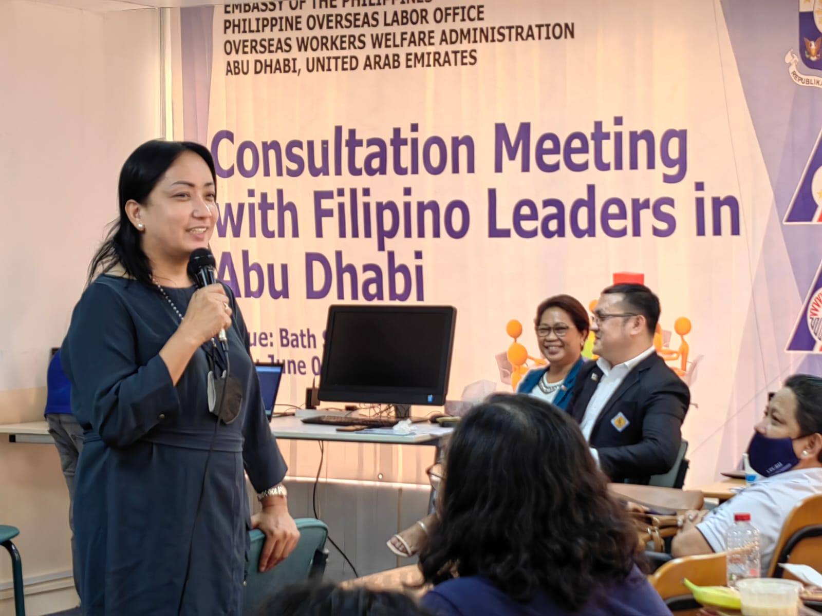 LOOK: OWWA officials from PH lead reintegration, open forum for OFWs in ...