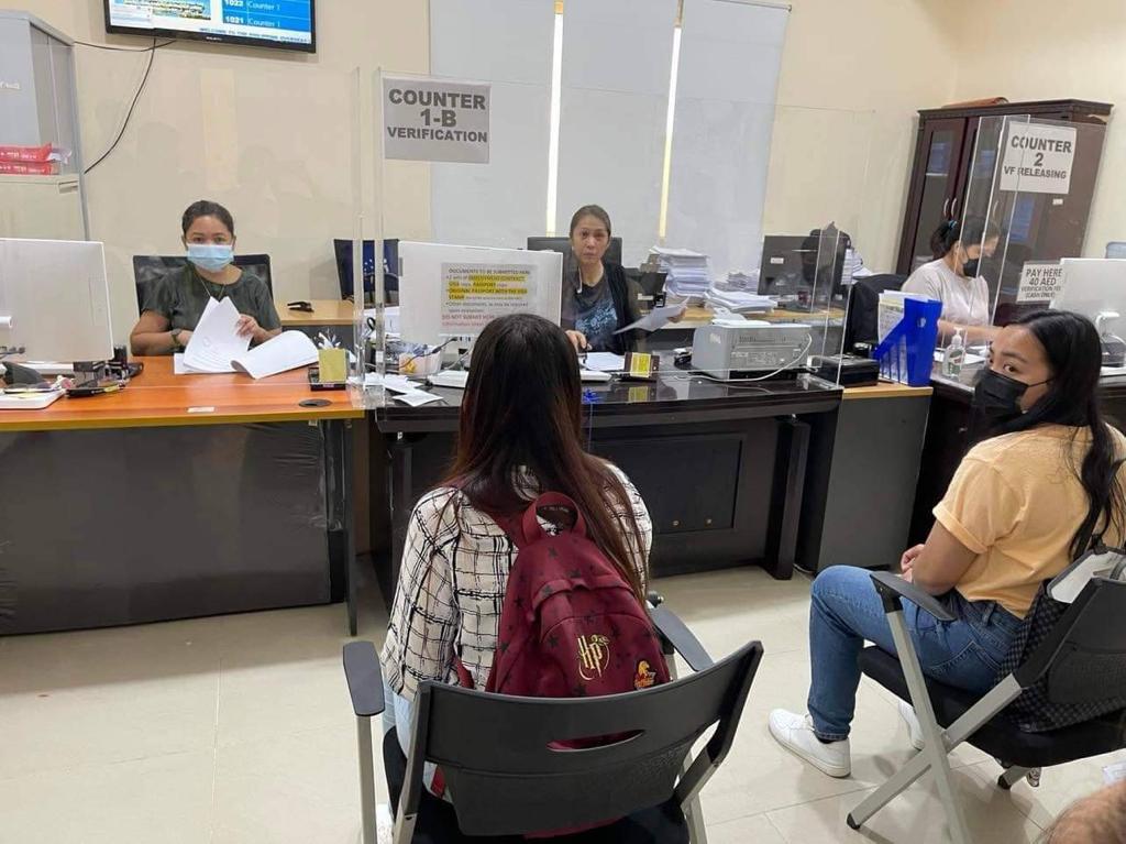 LOOK: POLO-OWWA Abu Dhabi holds weekend service for over 200 Pinoy ...