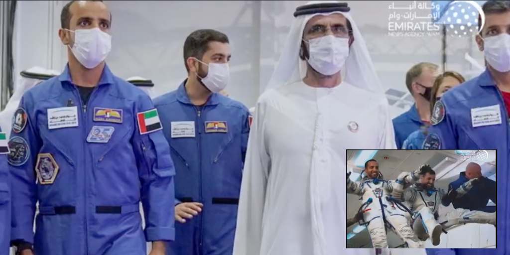 WATCH: Emirati astronauts undergo training to launch the SpaceX Crew 6 ...