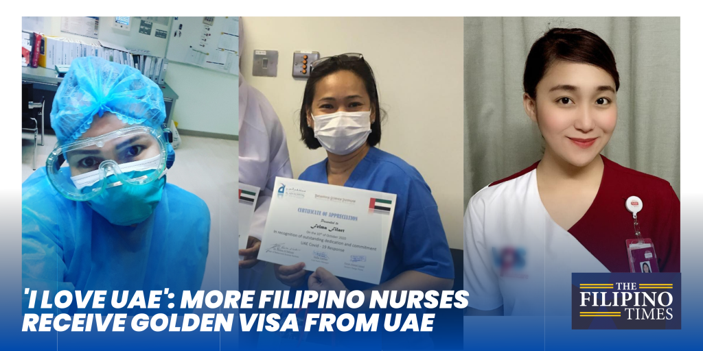 'I love UAE': More Filipino nurses receive Golden visa from UAE - The ...