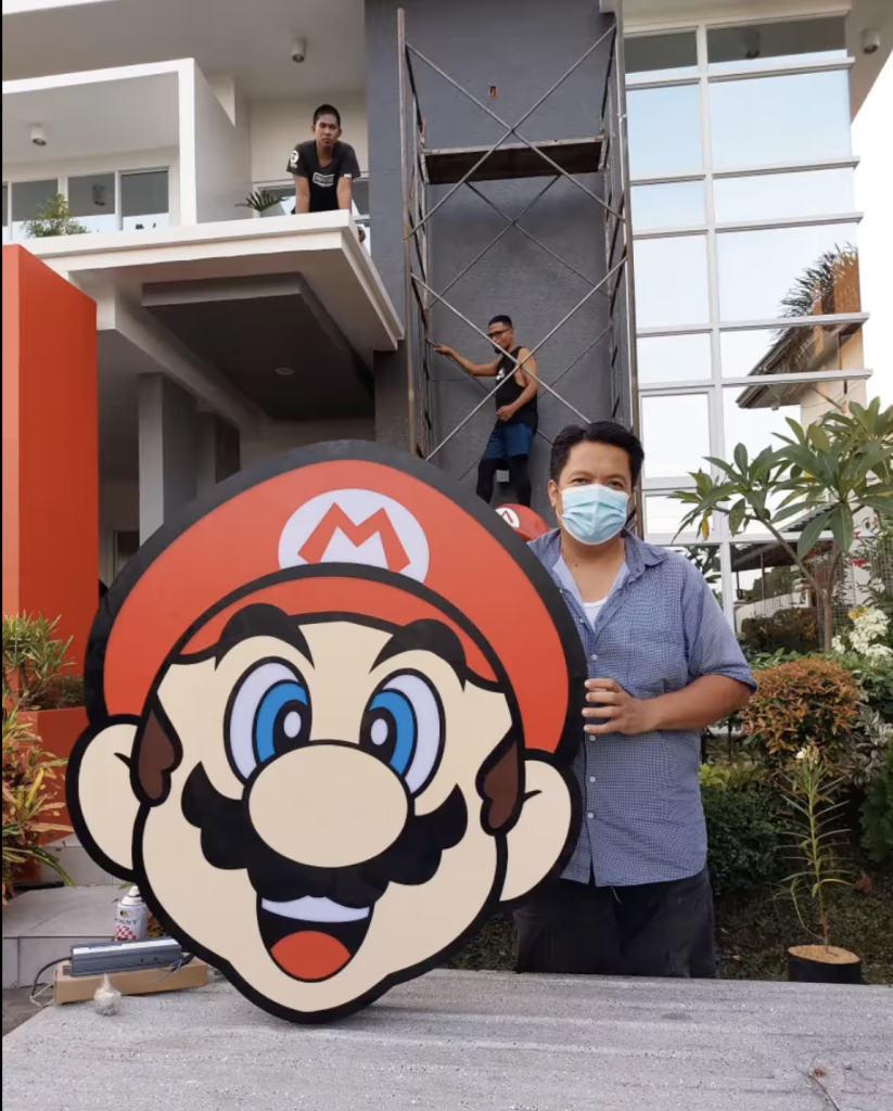 OFW builds Super Mario-themed dream house in Batangas - The Filipino Times