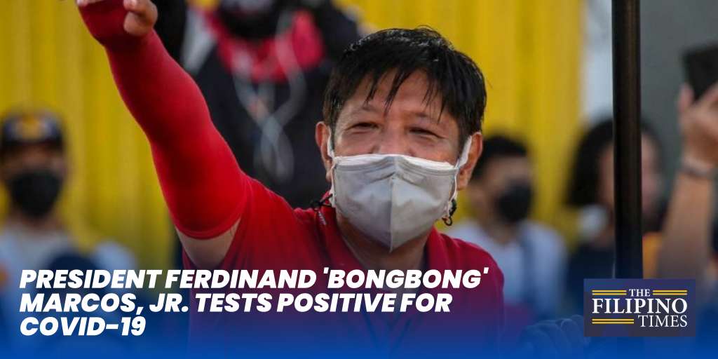 President Bongbong Marcos, tests positive for COVID-19 - The Filipino Times