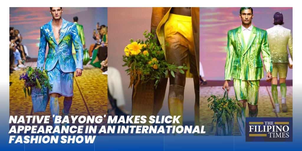 Native 'bayong' makes slick appearance in an international fashion show ...